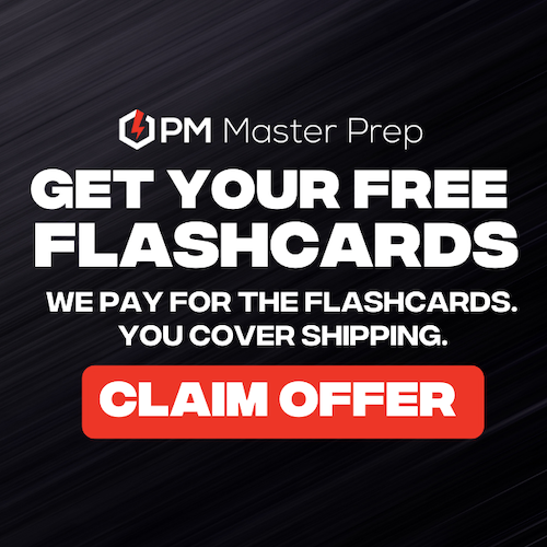 PMP® Exam Prep Flashcards Free Plus Shipping – PM Master Prep